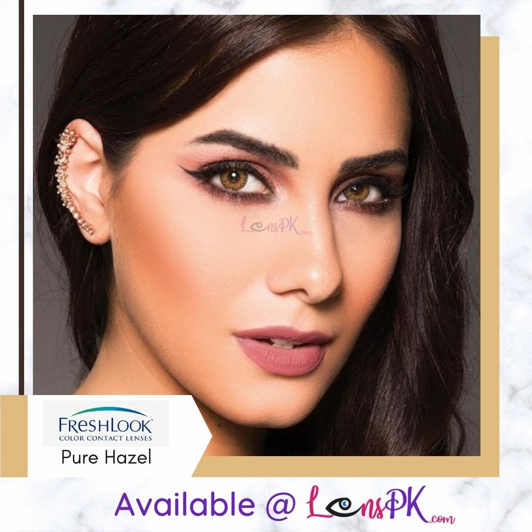 Freshlook Colorblends Pure Hazel Contact Lenses | 100% Original