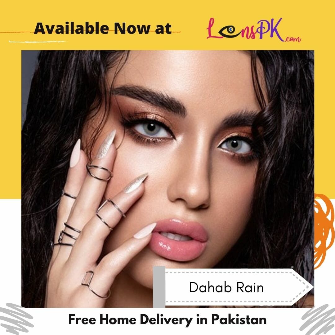Dahab Rain Contact Lenses | Platinum Collection | 100% Original