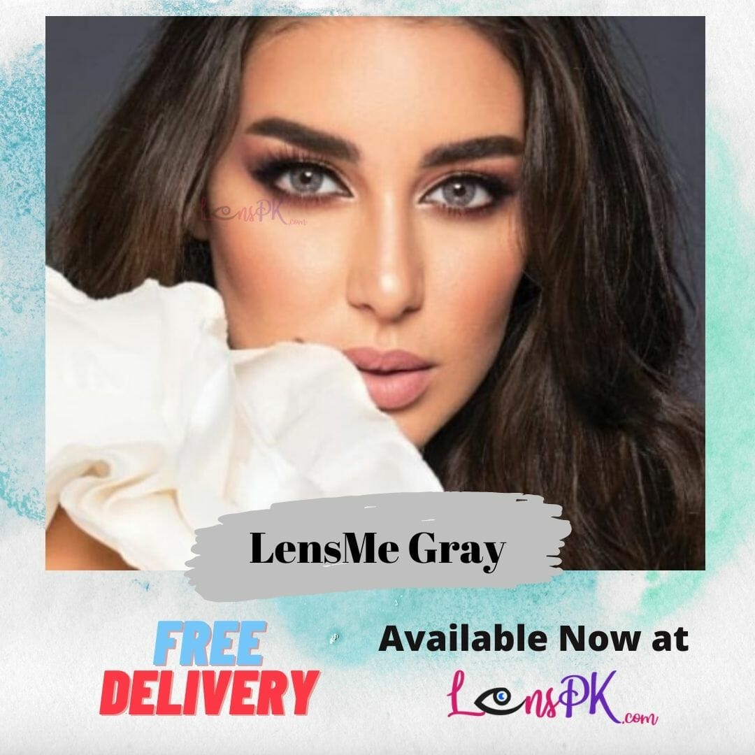 LensMe Gray Contact Lenses | Free Deleivery | Lenspk.com