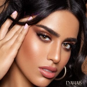 Dahab Creamy Contact Lenses | Gold Collection | Free Delivery