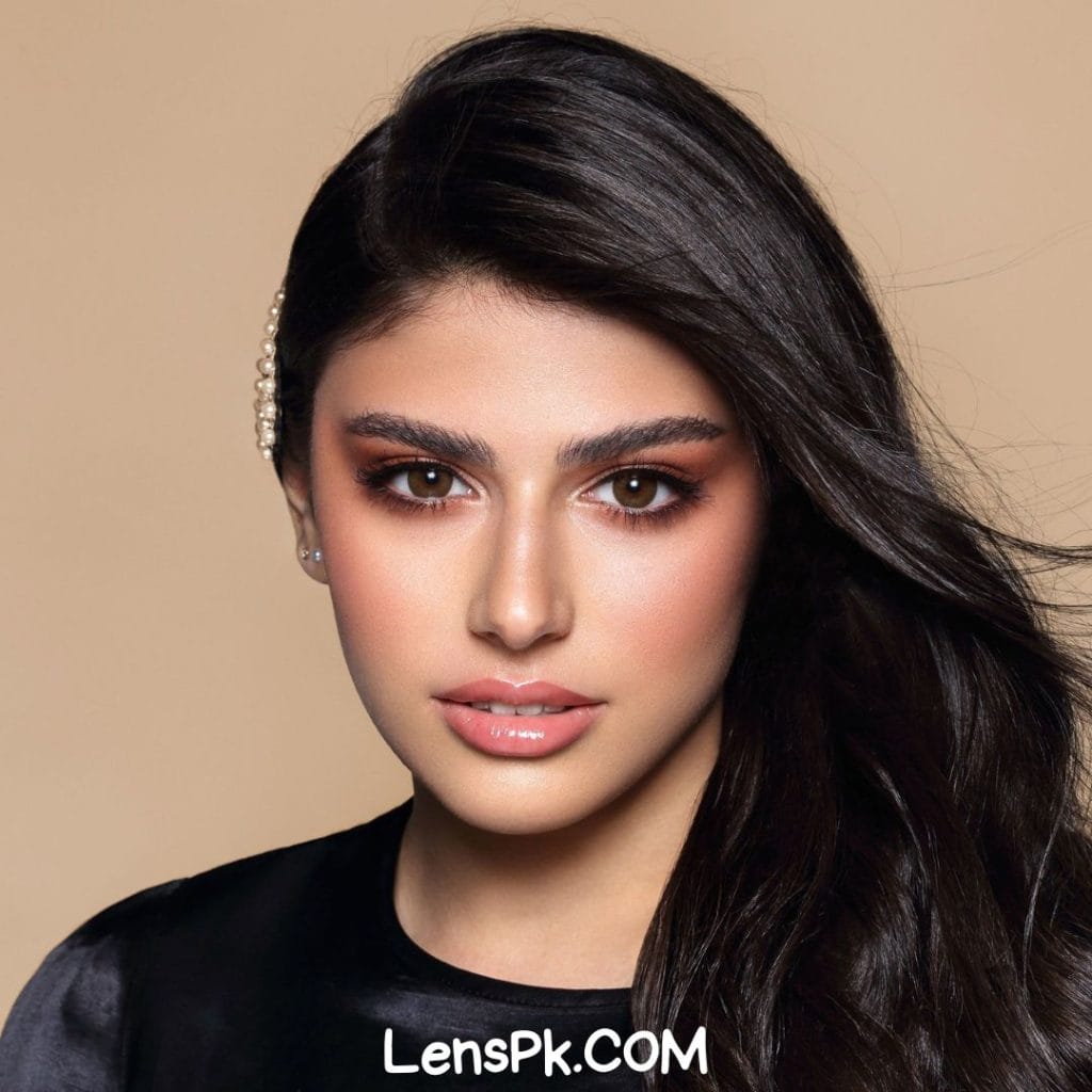 Bella Brown Shadow Eye Lenses | Diamond Collection | Lenspk